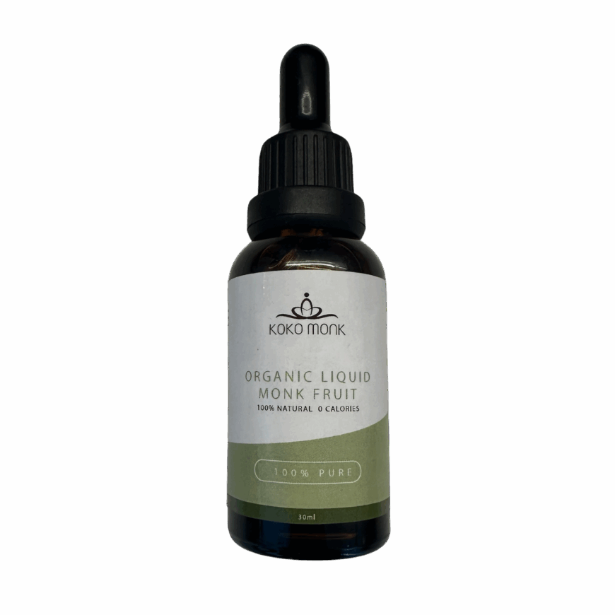 Organic Liquid Monk Fruit | Koko Monk Chocolates